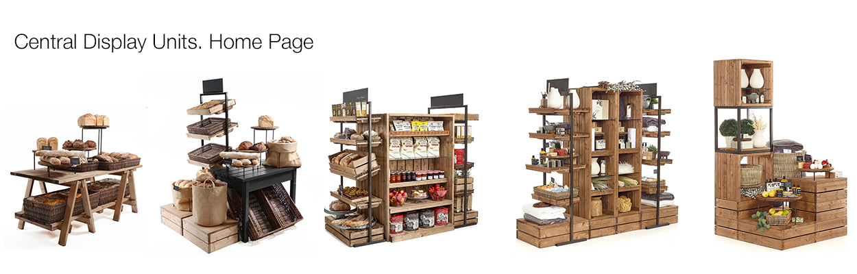 Linkshelving | Rustic Display Equipment