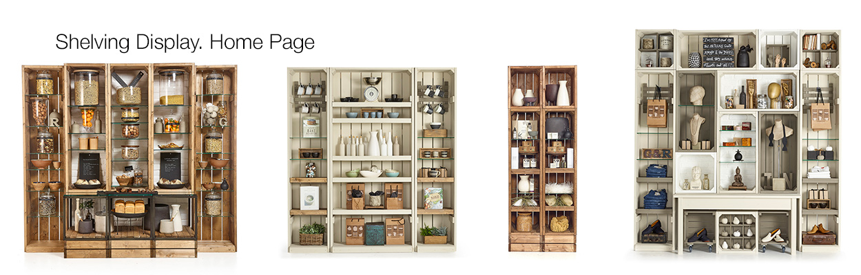 Linkshelving | Rustic Display Equipment